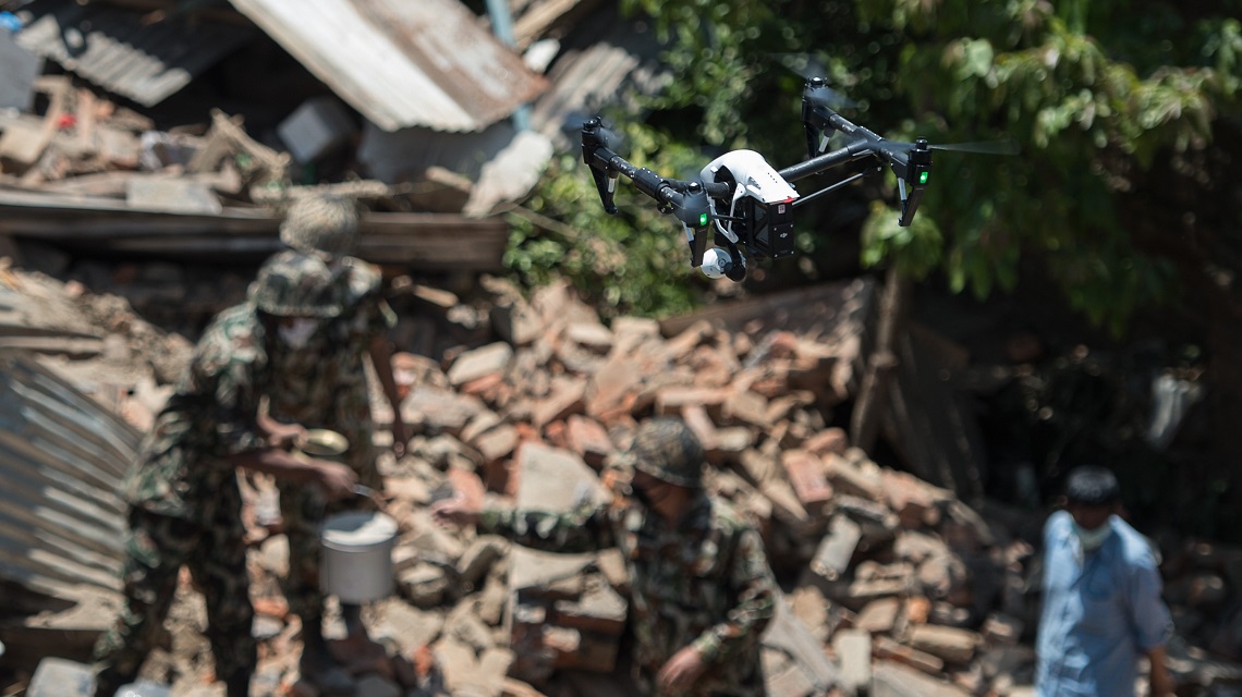 Using drones for humanitarian aid could be the new frontier